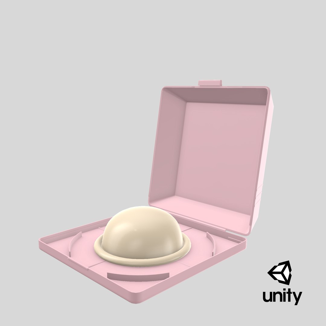 Diaphragm birth control 3D model - TurboSquid 1321106