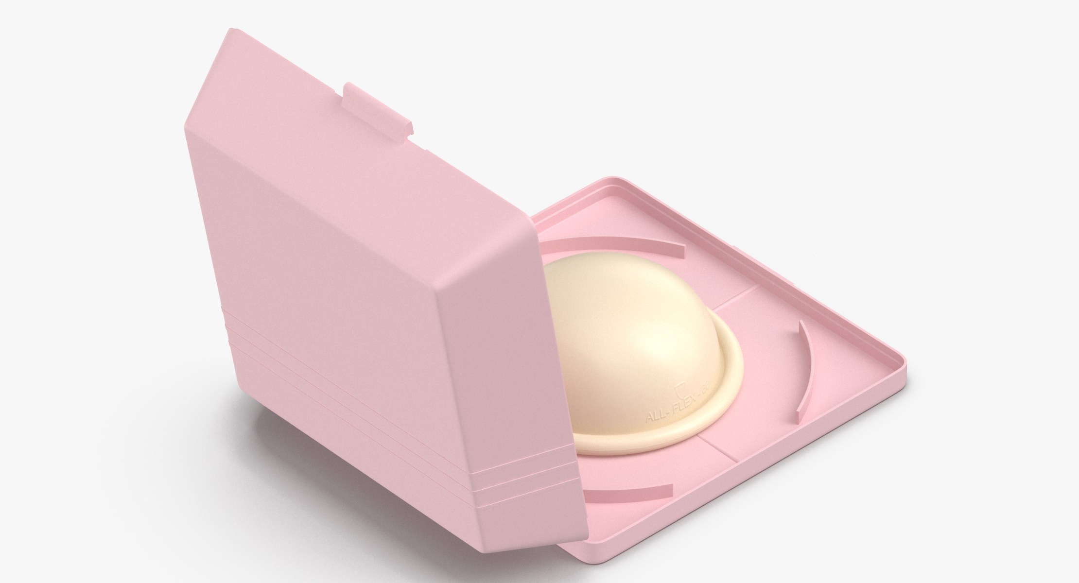 Diaphragm birth control 3D model - TurboSquid 1321106
