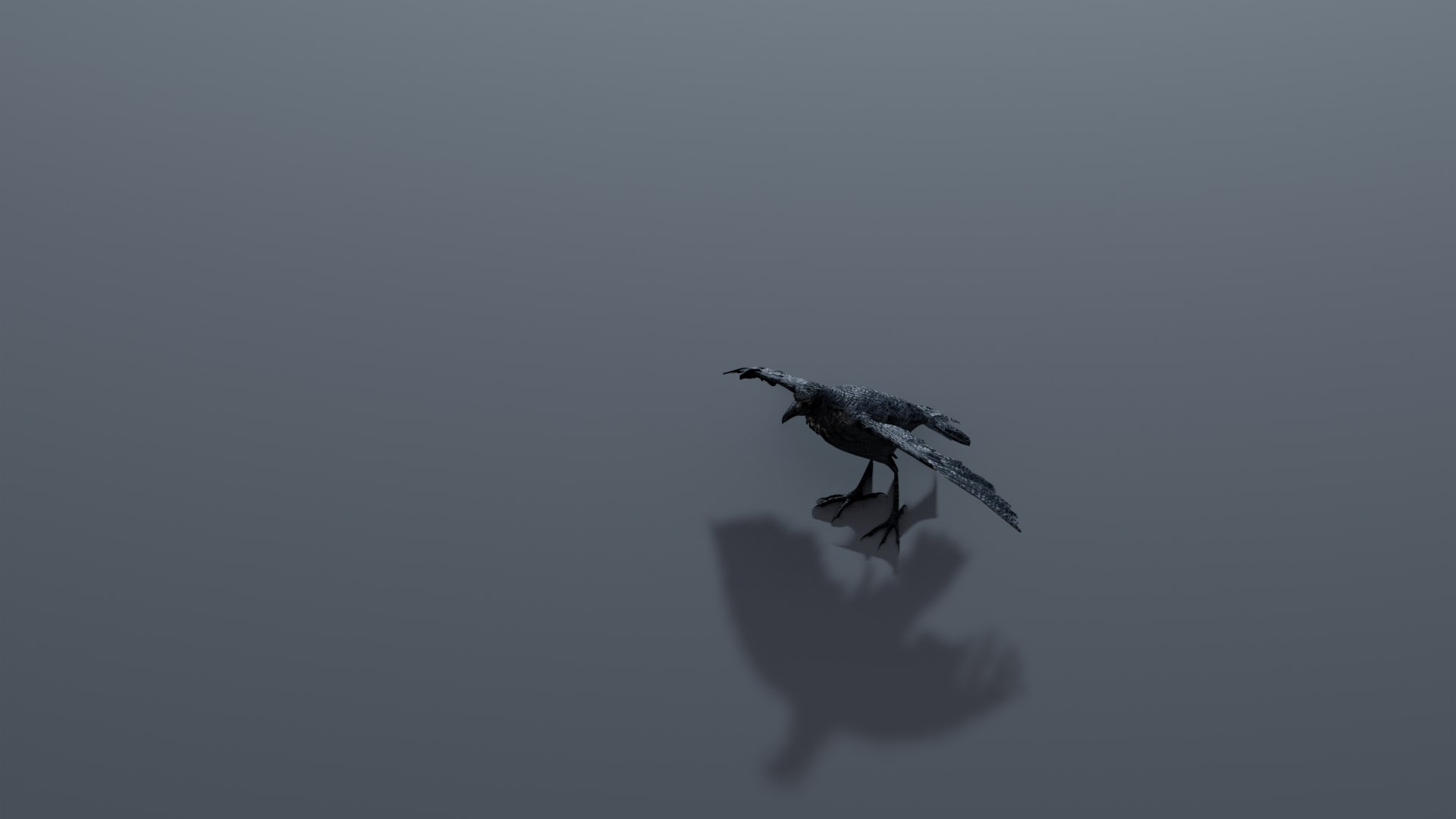 Photorealistic Crow - Rigged model - TurboSquid 2061357