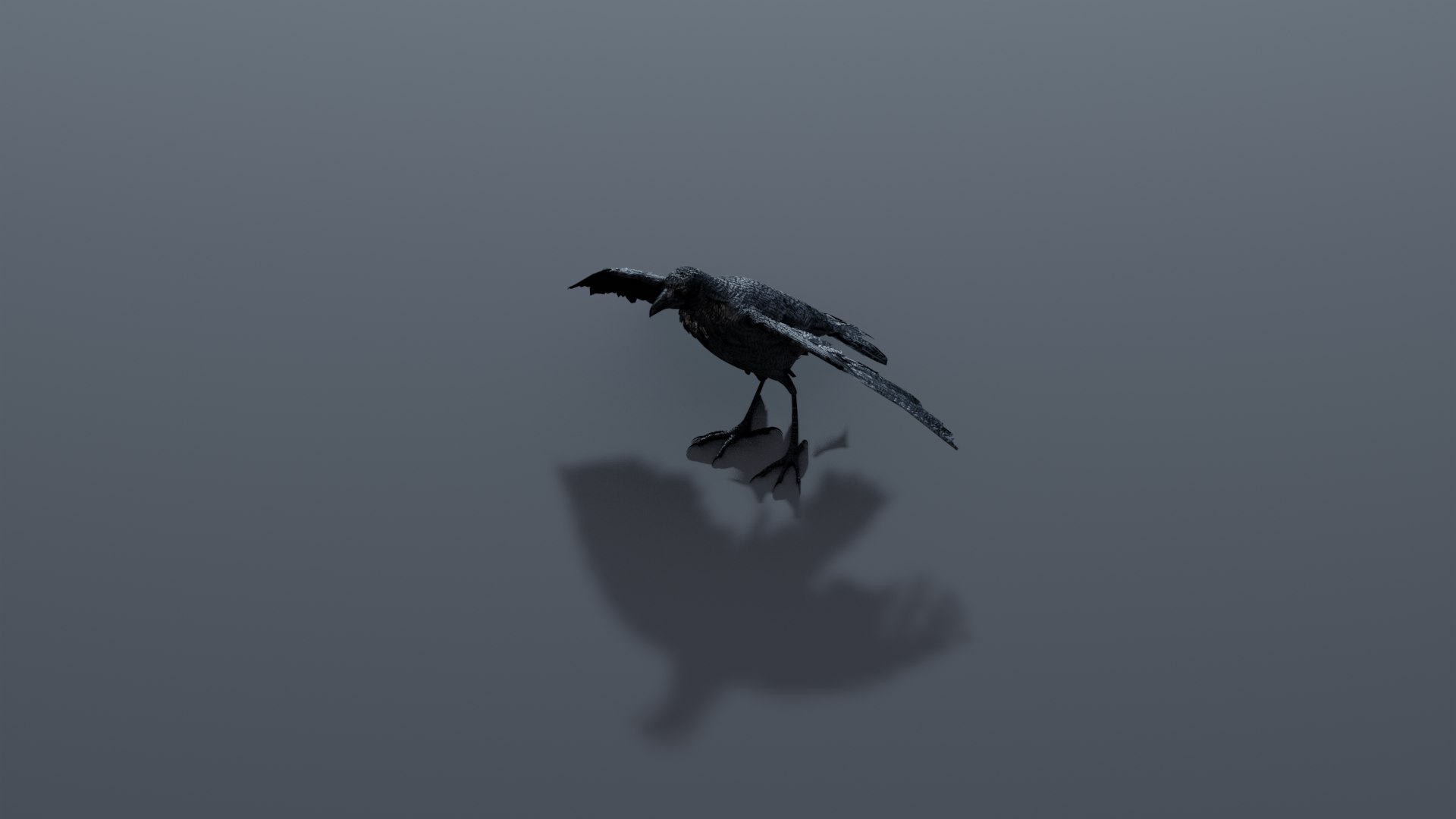 Photorealistic Crow - Rigged model - TurboSquid 2061357