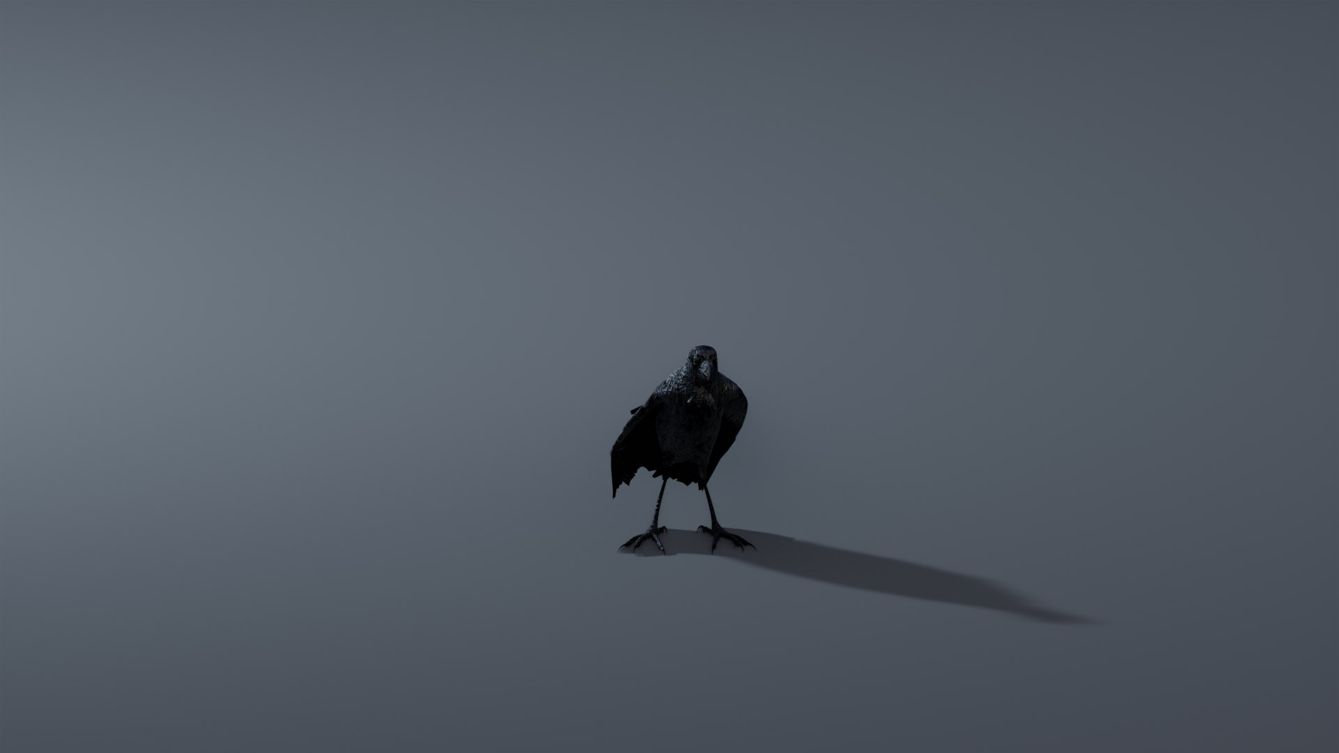 Photorealistic Crow - Rigged model - TurboSquid 2061357