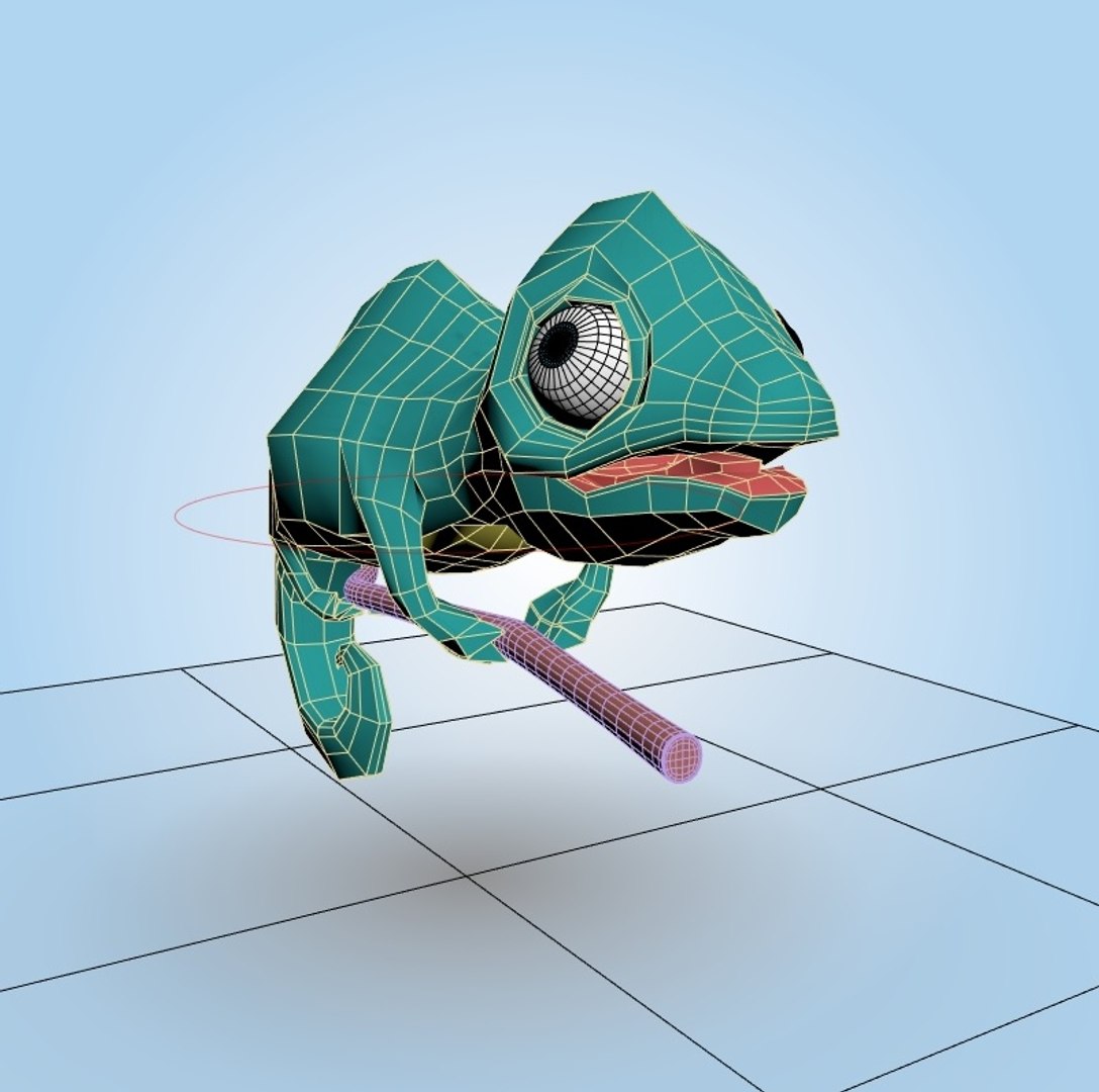 Chameleon 3D - TurboSquid 1837528