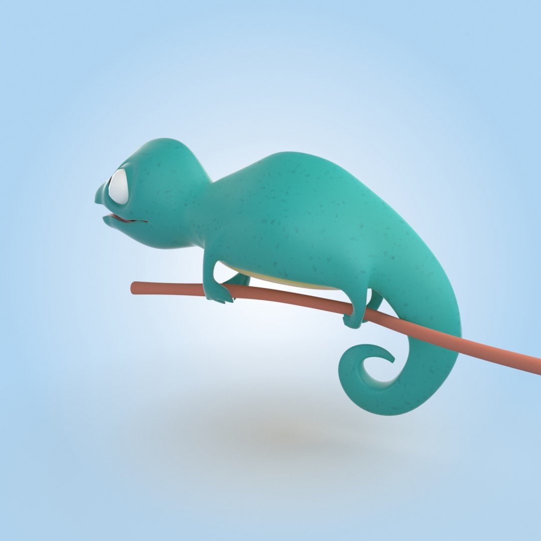 Chameleon 3D - TurboSquid 1837528