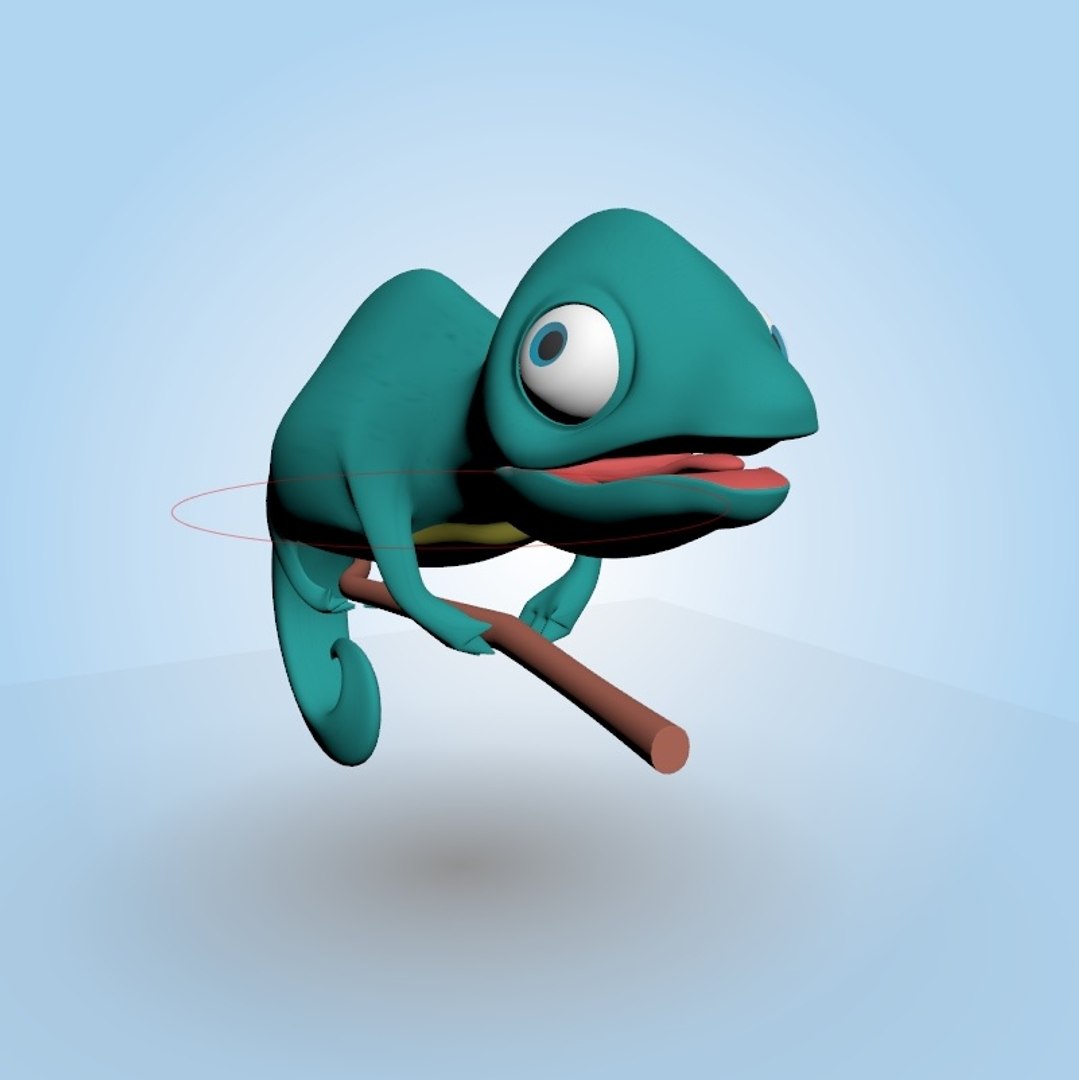 Chameleon 3D - TurboSquid 1837528
