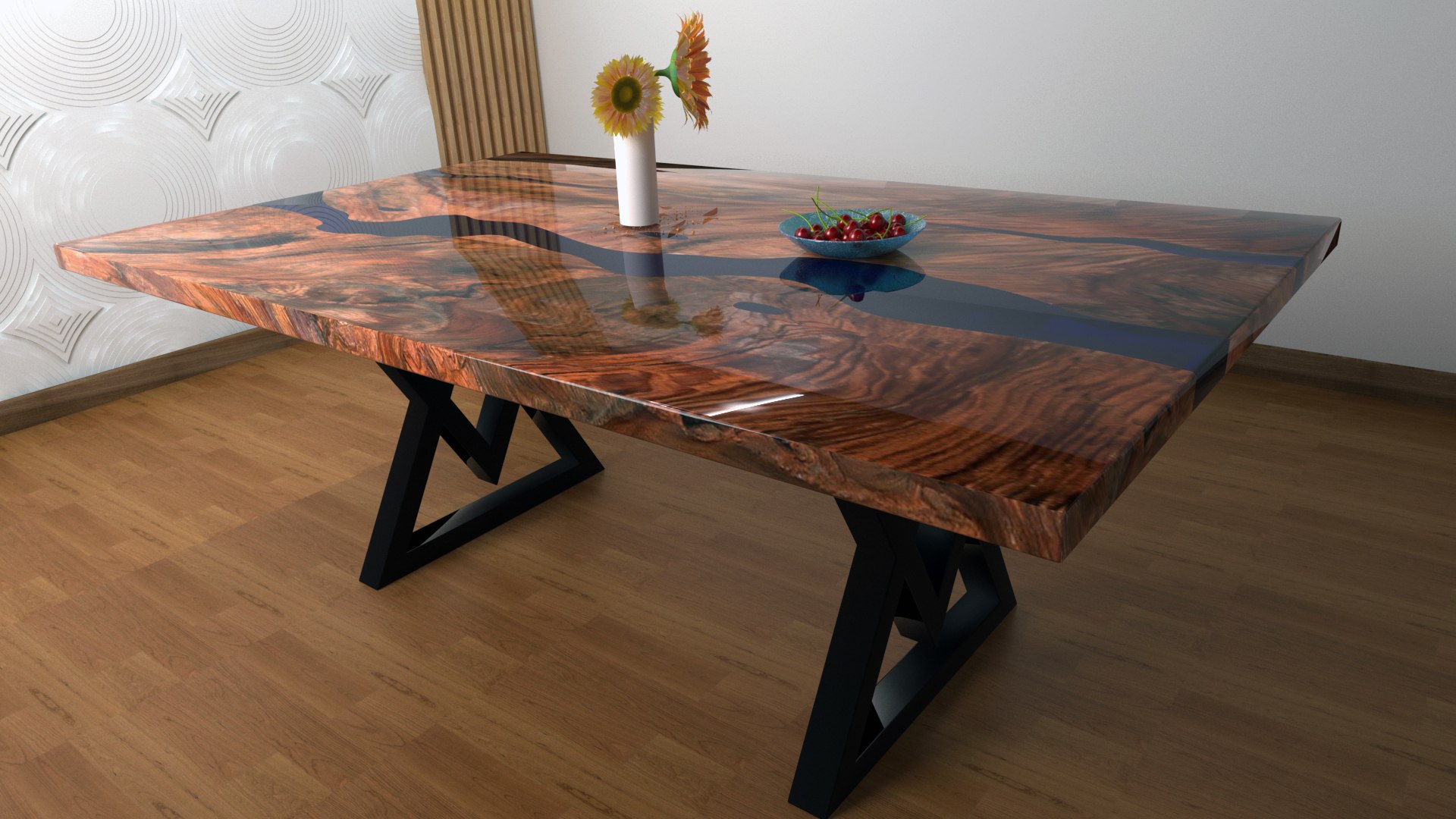 Table Epoxy Resin 3D Model - TurboSquid 1960617