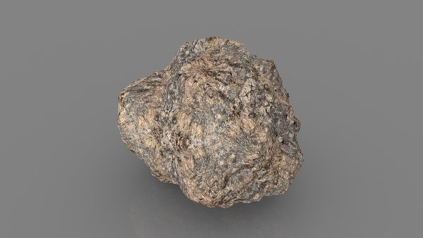 3d obj rock