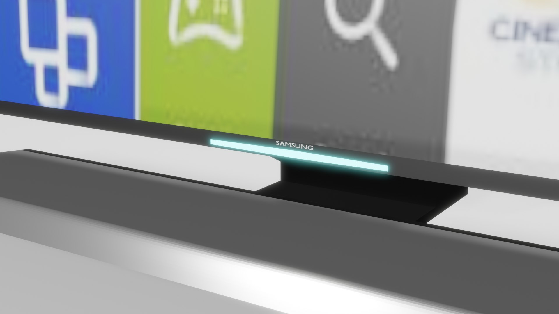 TV Samsung Smart 3D Model With All Devices 3D Model - TurboSquid 1962920