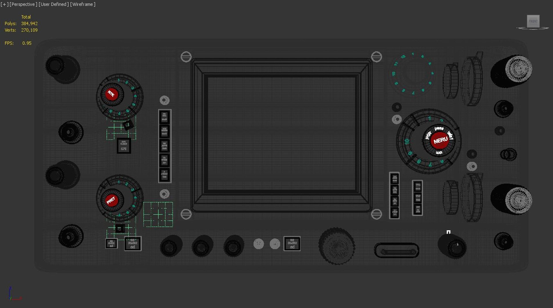 3D Model Control Panel Pack 2 - TurboSquid 1868923