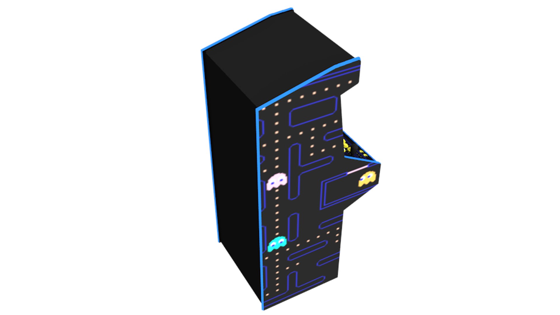 3D Arcade Machine Model - TurboSquid 1567587