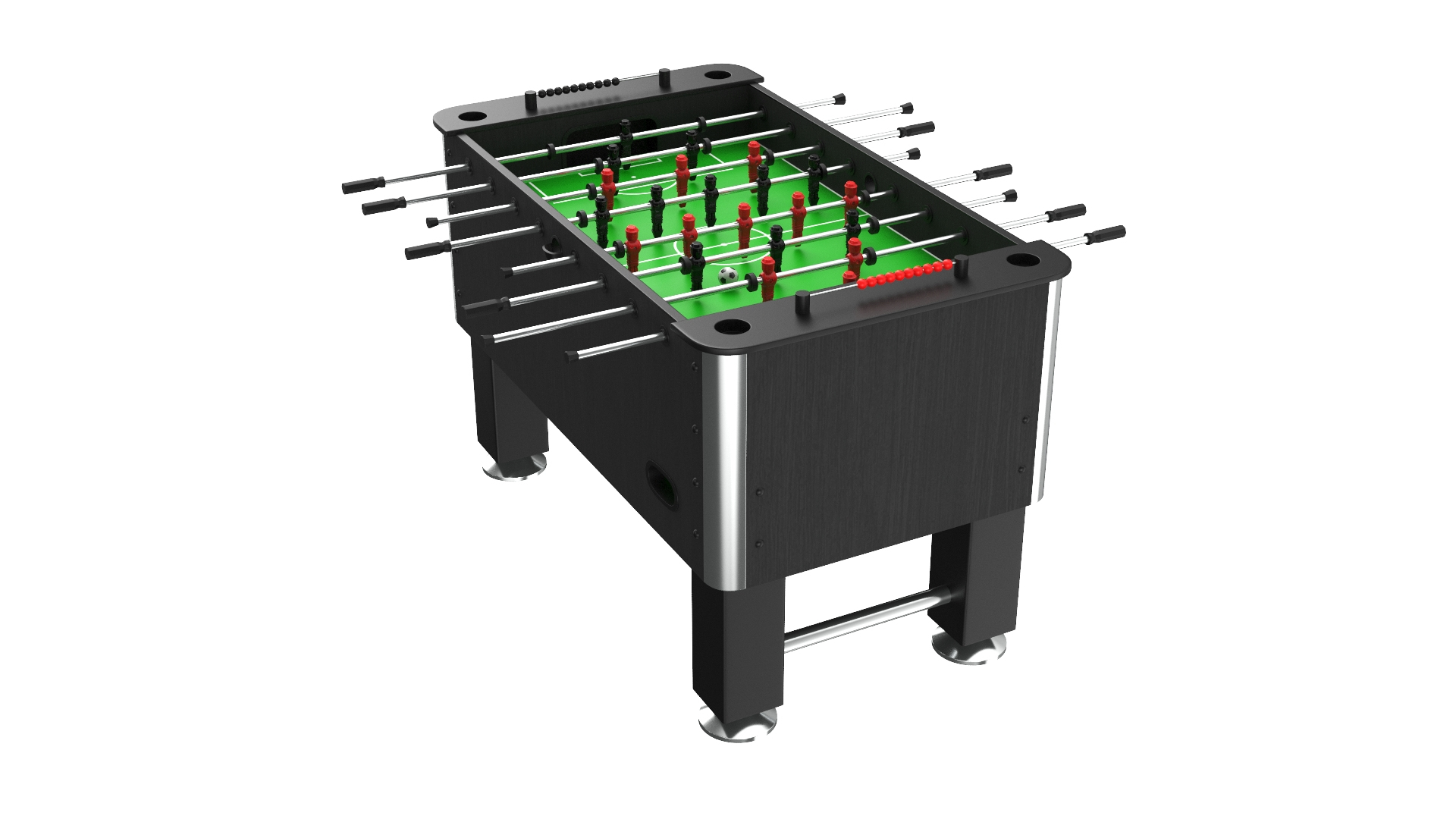 3D Real Foosball Table Model - TurboSquid 1597382