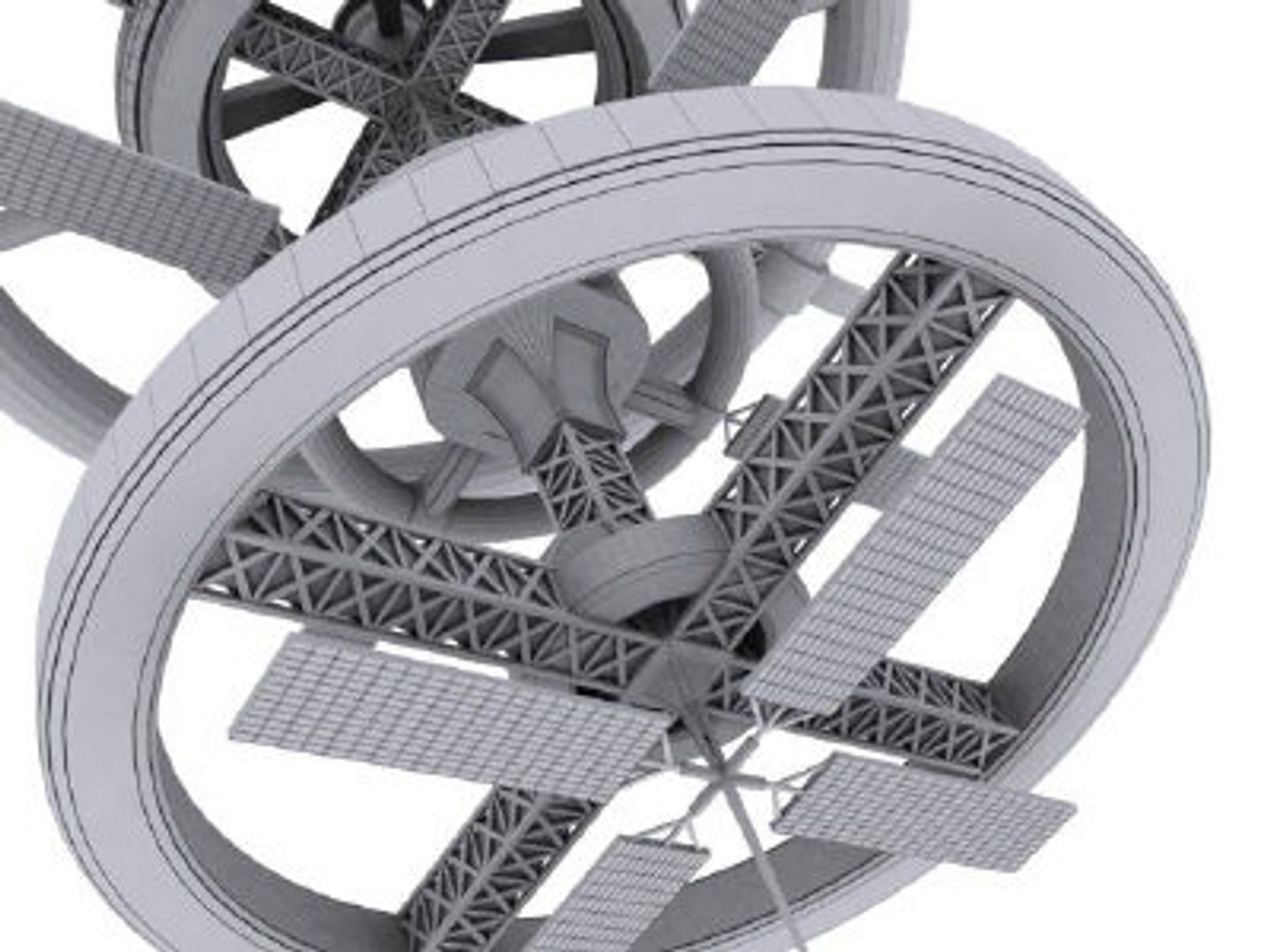 3D Futuristic Space Station - TurboSquid 1298496