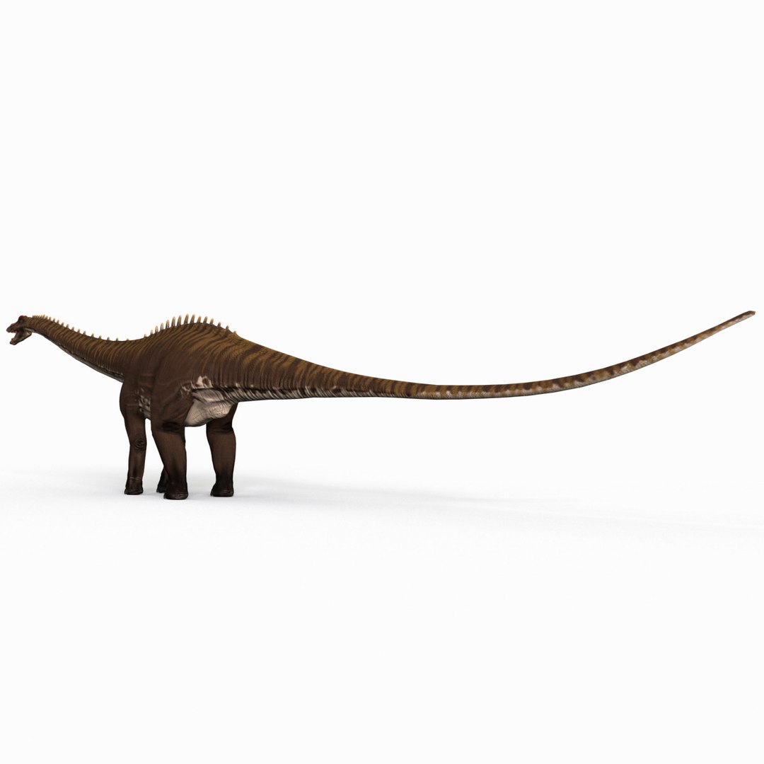 3d model diplodocus prehistoric