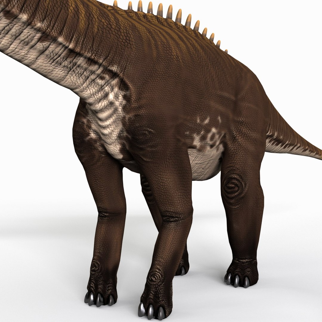 3d model diplodocus prehistoric