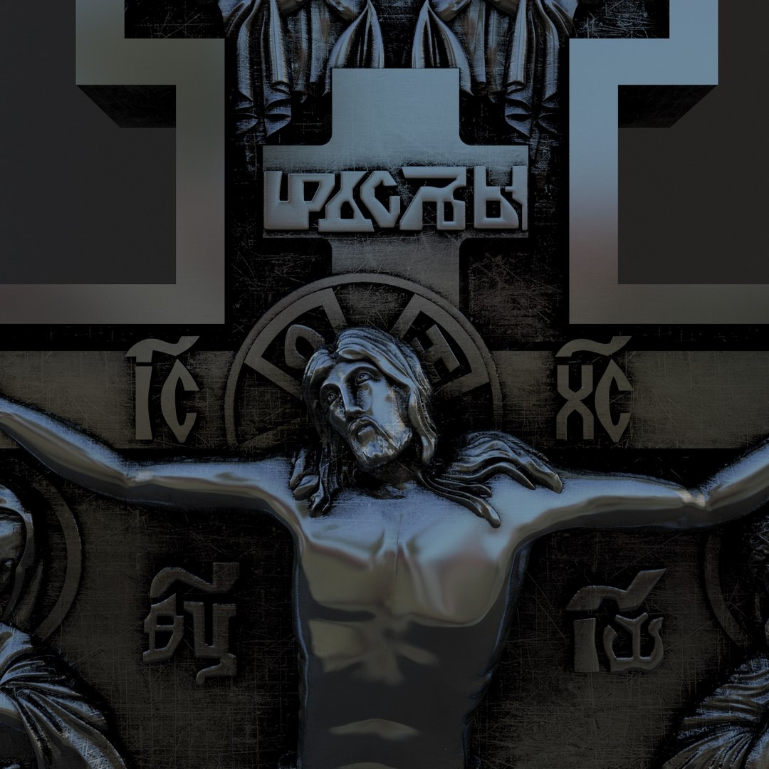 3d Crucifixion Cnc Printing Model
