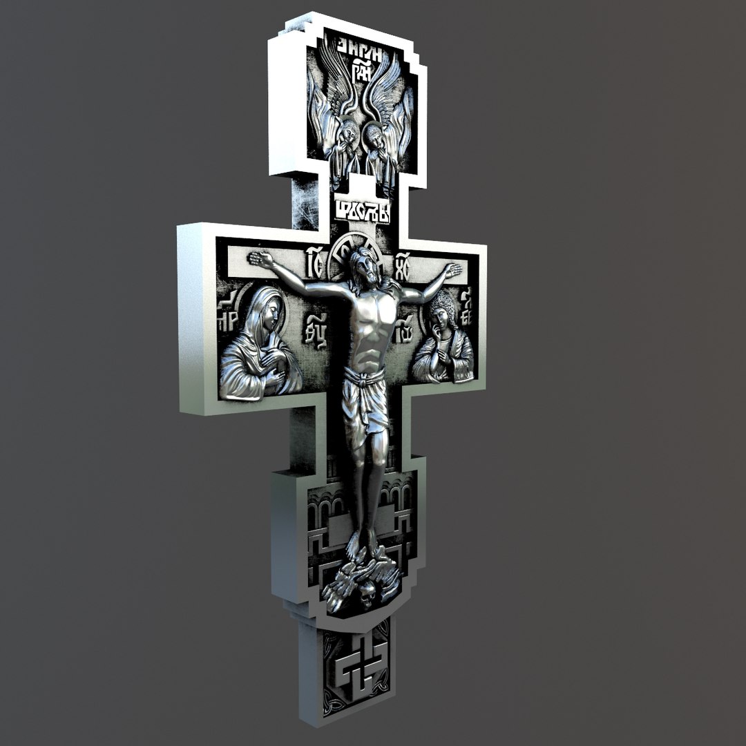 3d Crucifixion Cnc Printing Model