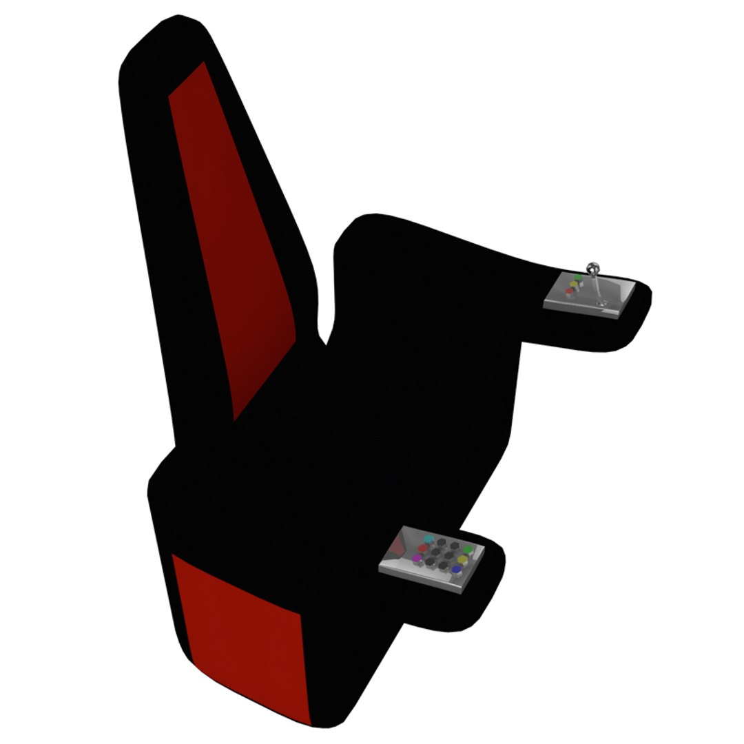control chair 3d model