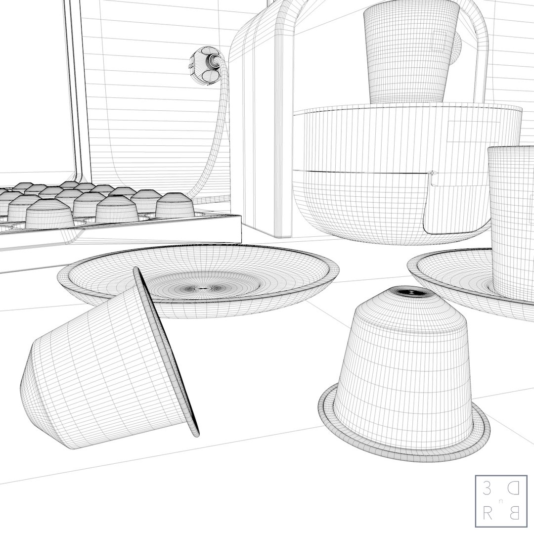 Nespresso Machine 3D Model - TurboSquid 1534380