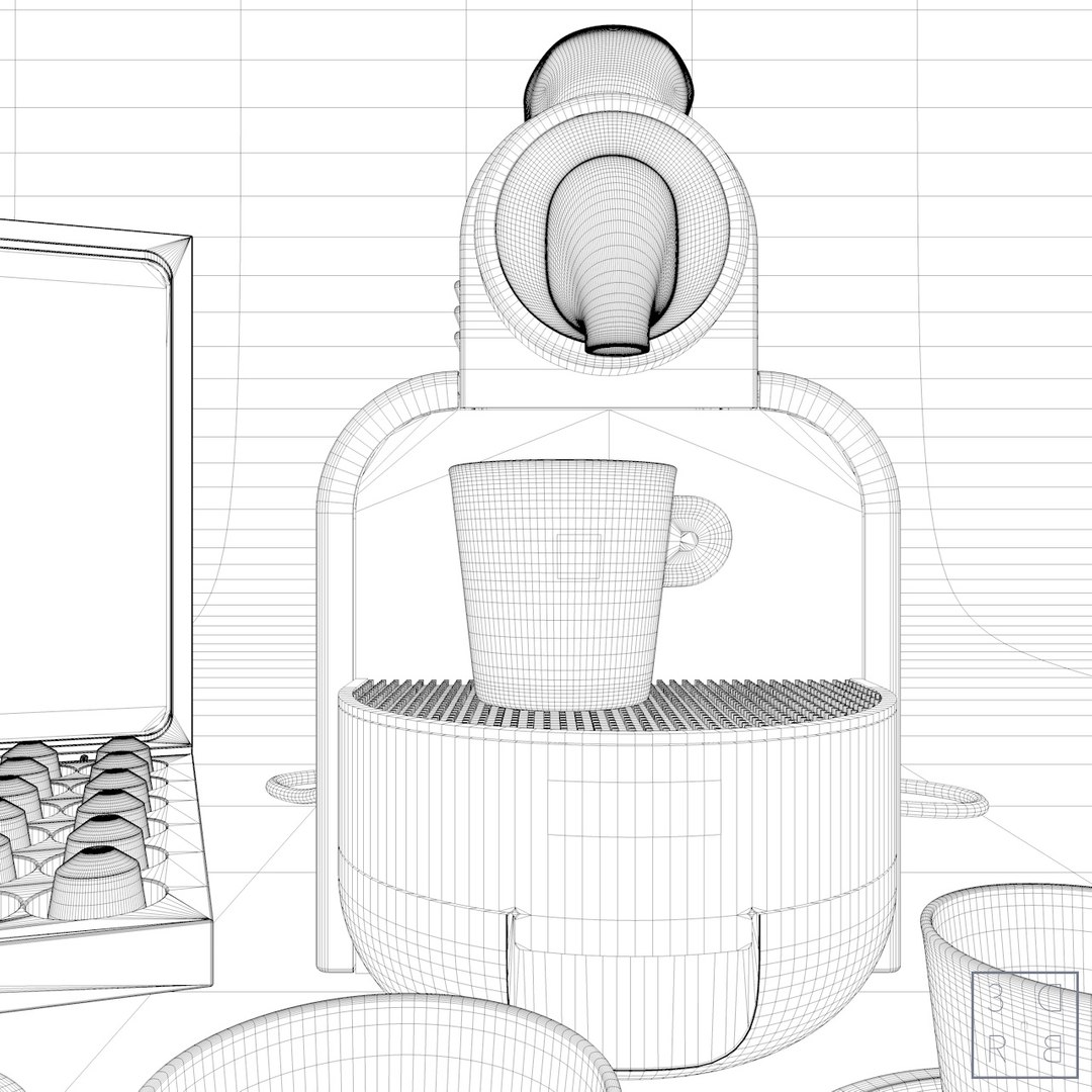 Nespresso Machine 3D Model - TurboSquid 1534380