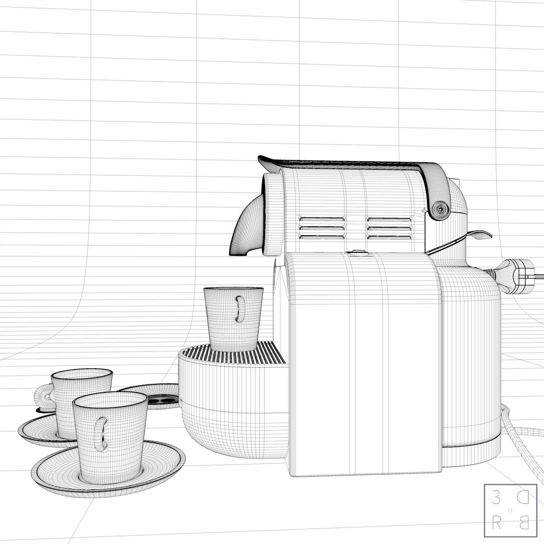Nespresso Machine 3D Model - TurboSquid 1534380