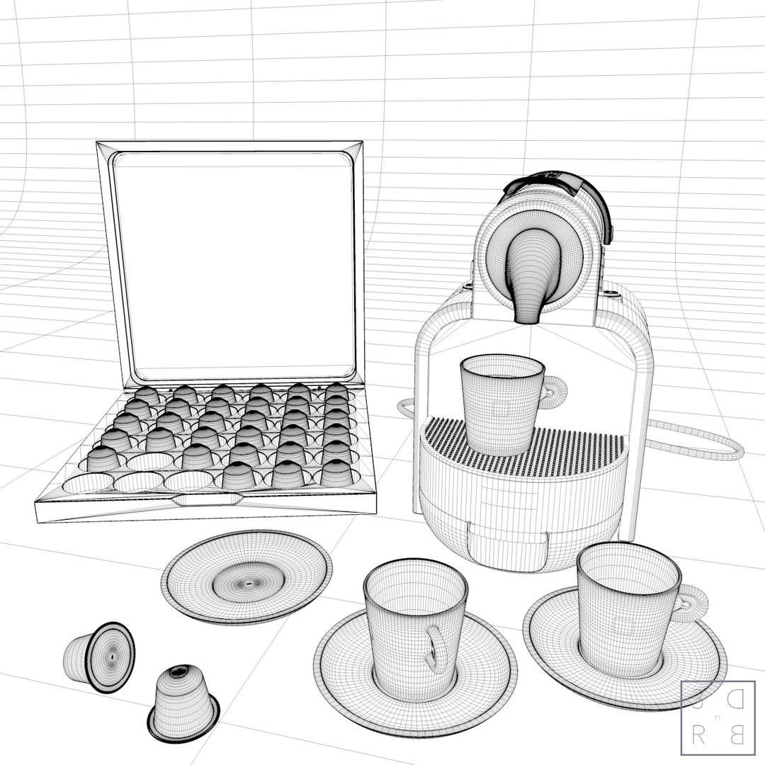 Nespresso Machine 3D Model - TurboSquid 1534380