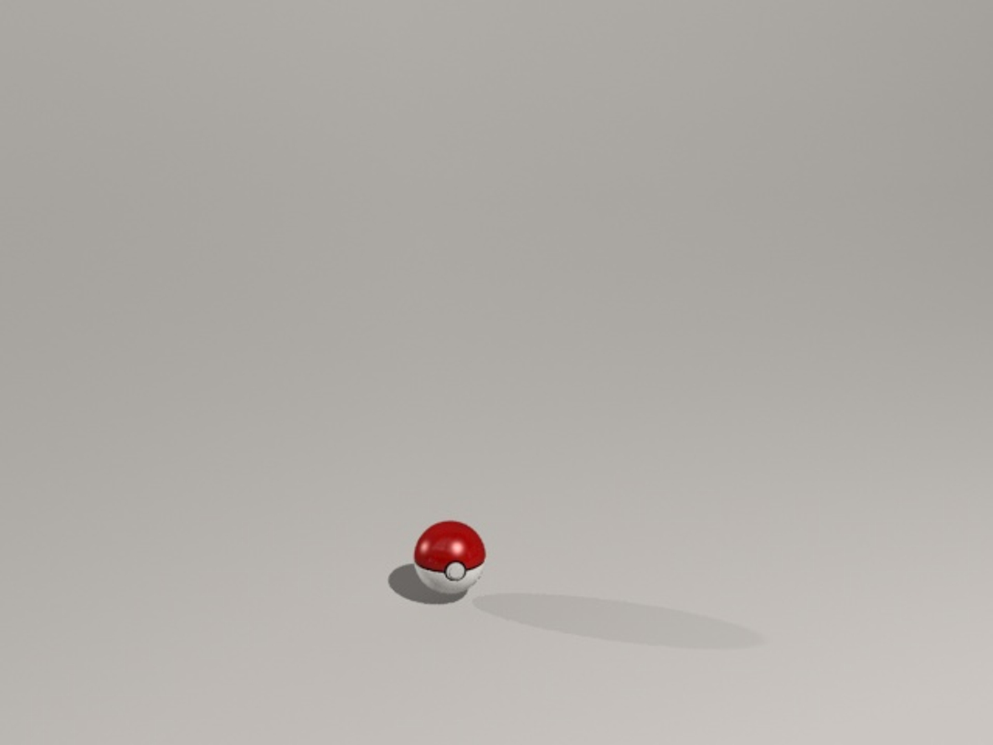 3d Standard Pokeball