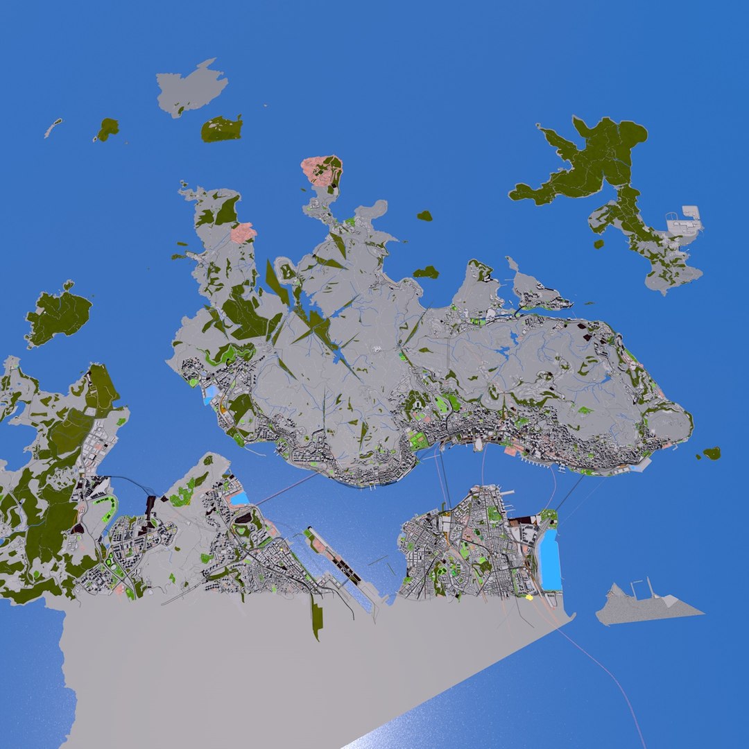 Hong Kong 3D Model - TurboSquid 1417697