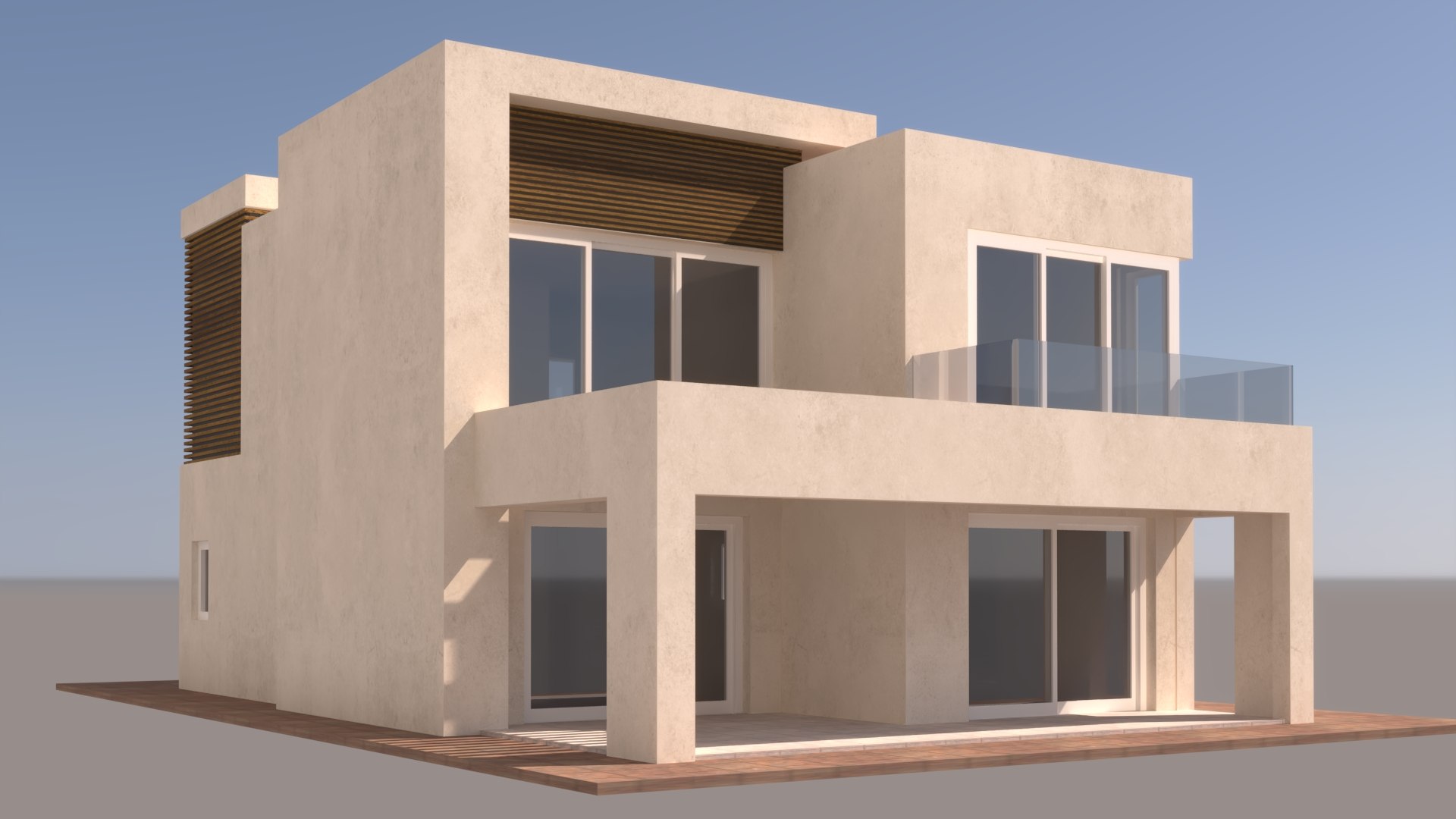 Modern Villa 3D Model - TurboSquid 1960470