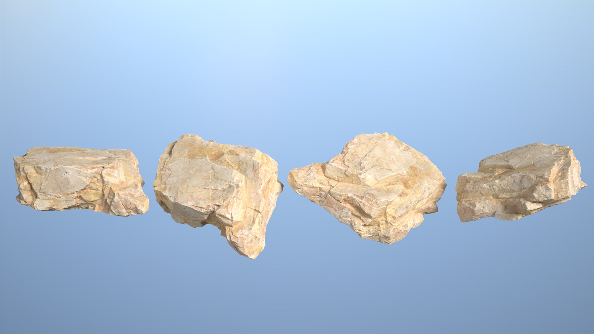6 Modular Cliff Rocks - 240814 3D Model - TurboSquid 2268097