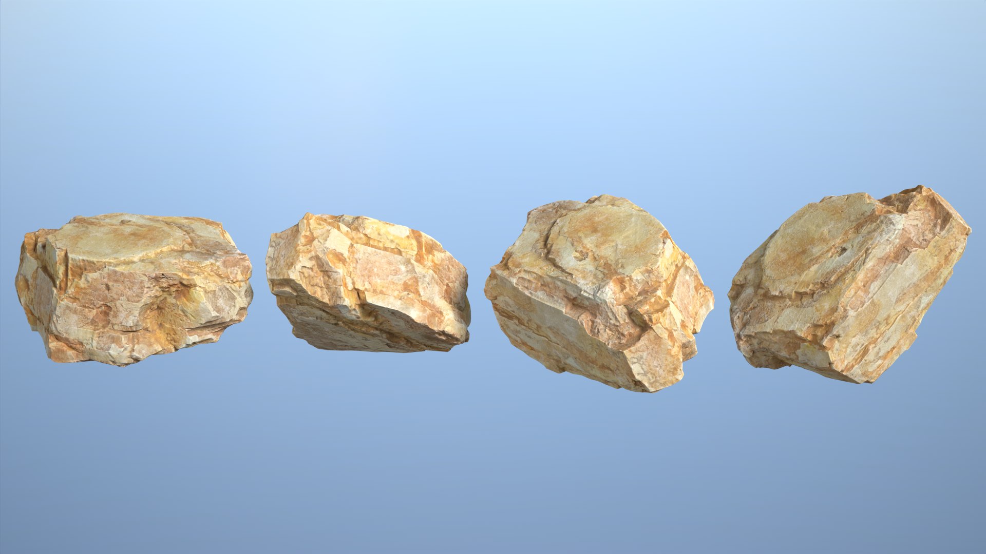 6 Modular Cliff Rocks - 240814 3D Model - TurboSquid 2268097