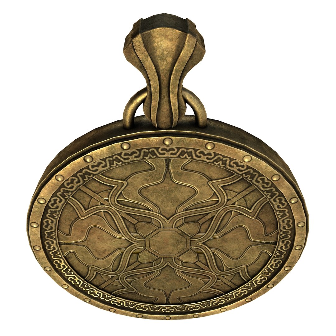 3D Model Fantasy Amulet - TurboSquid 1198611