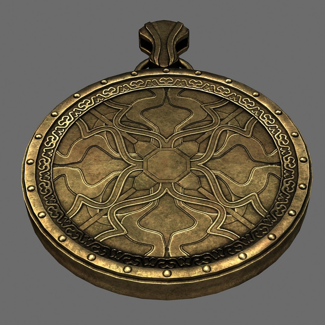 3D Model Fantasy Amulet - TurboSquid 1198611