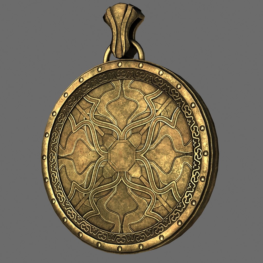 3D Model Fantasy Amulet - TurboSquid 1198611
