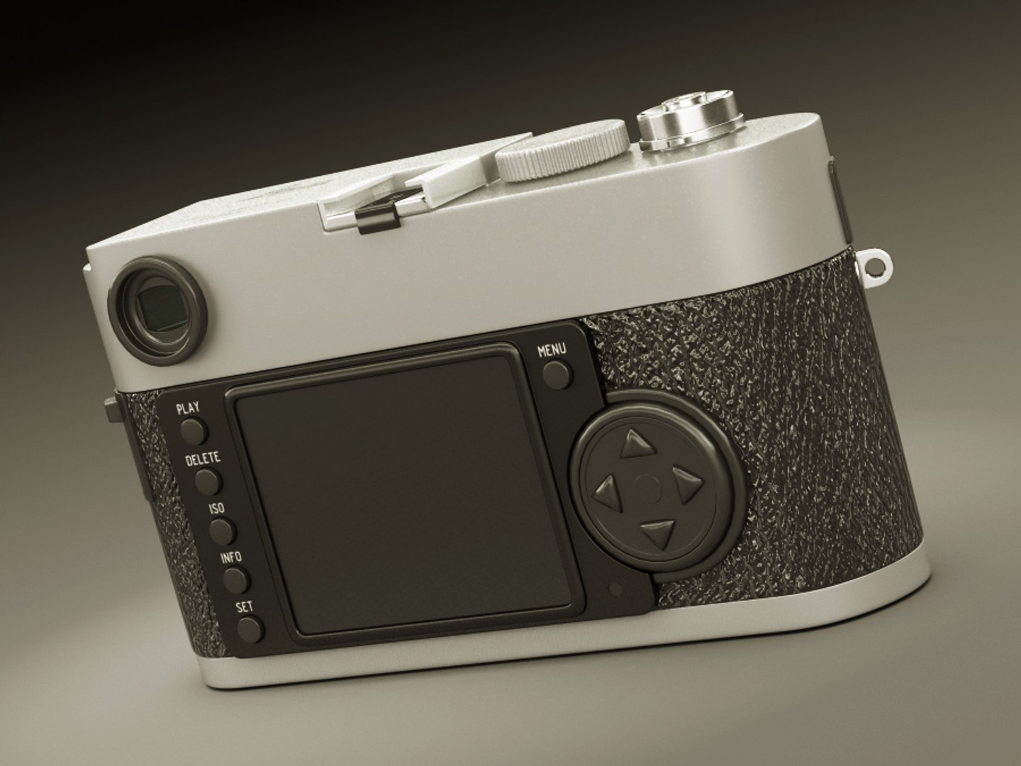 Leica M9-p Camera Lens 3ds