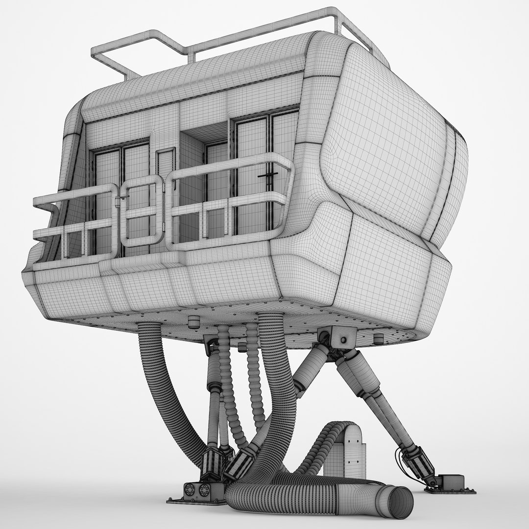 Air Flight Simulator 04 3D Model - TurboSquid 2312196