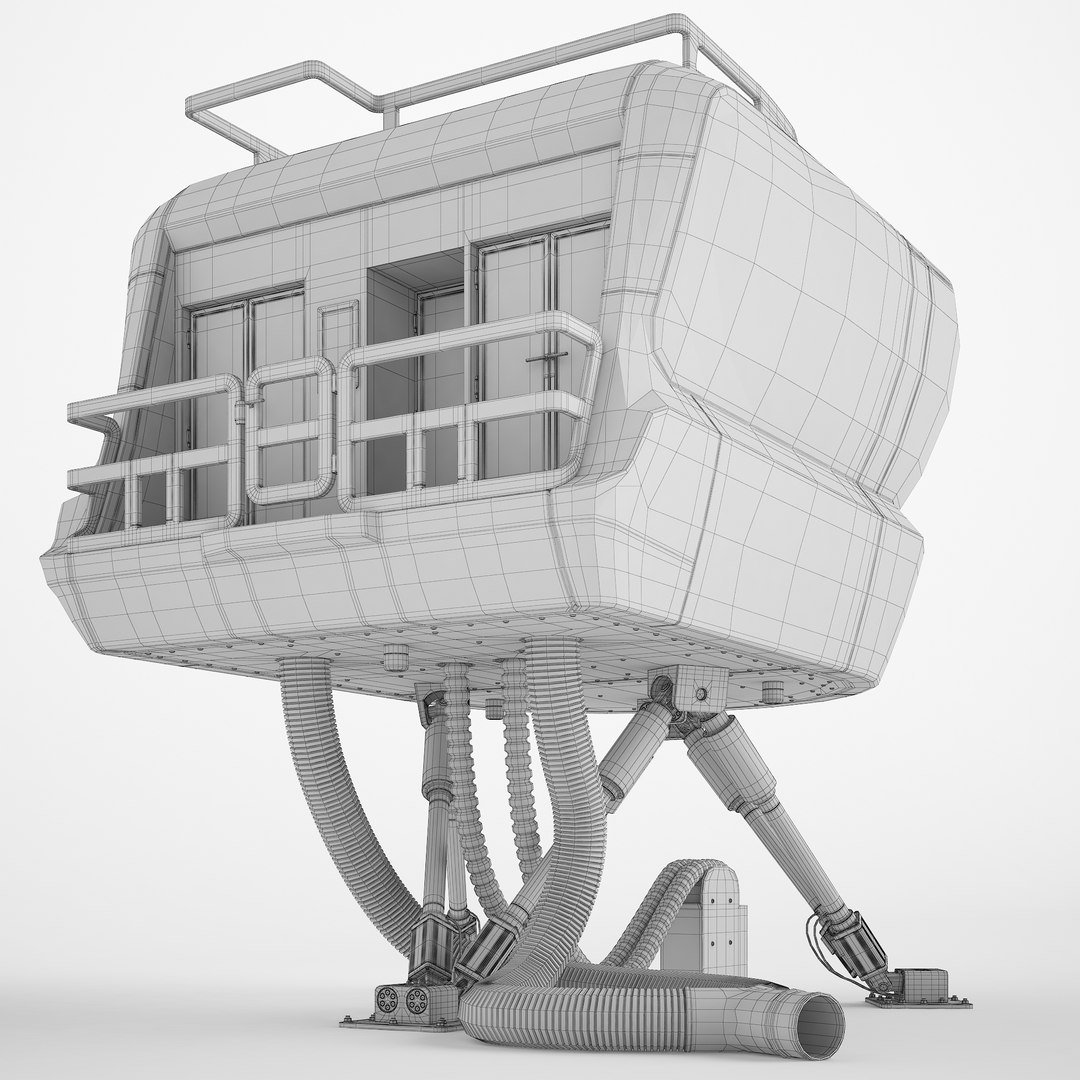 Air Flight Simulator 04 3D Model - TurboSquid 2312196