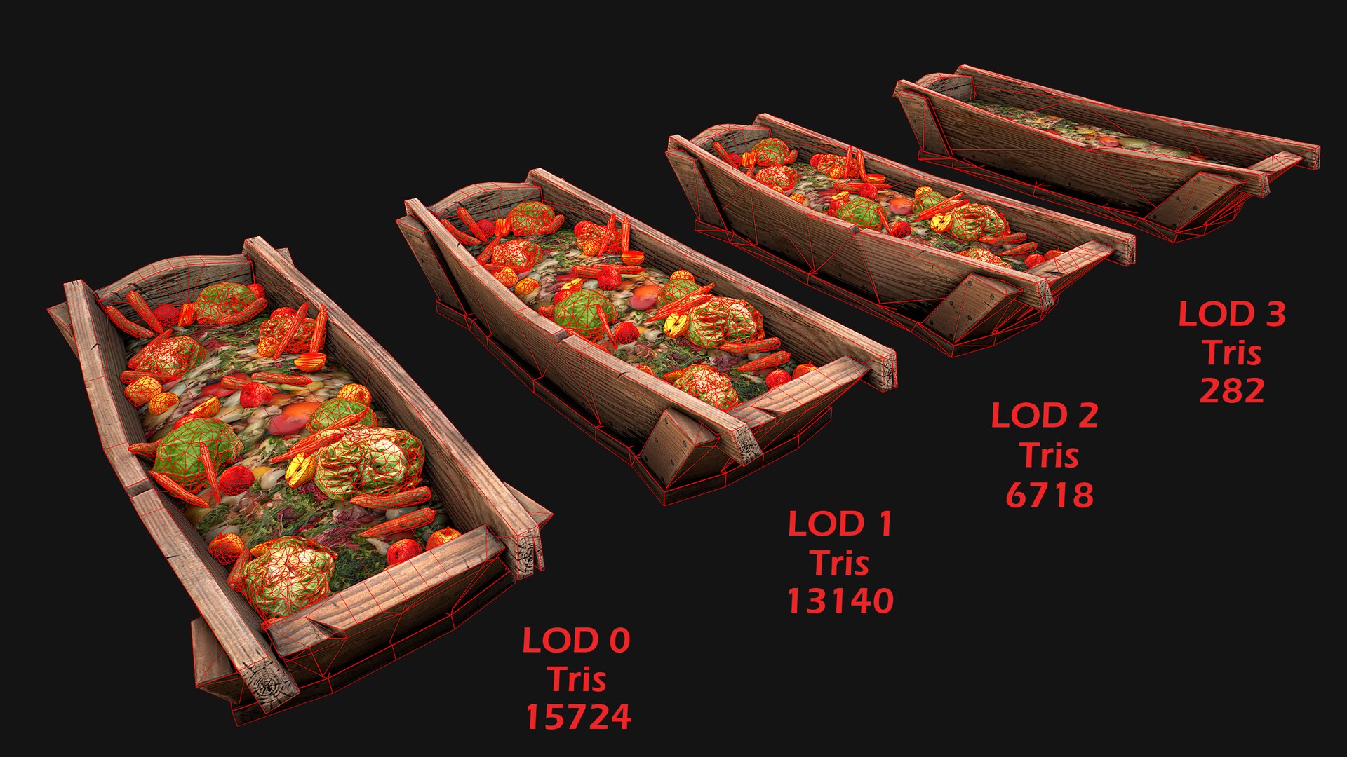 3D Trough With Water And Food Farm Feed Slop - TurboSquid 2207206