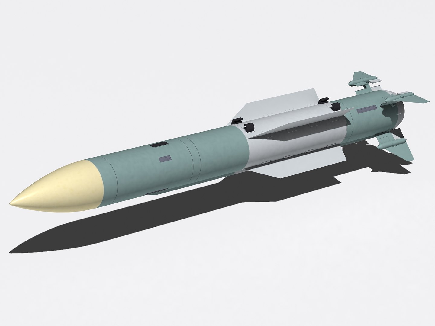 R-37 Missile 3d Max