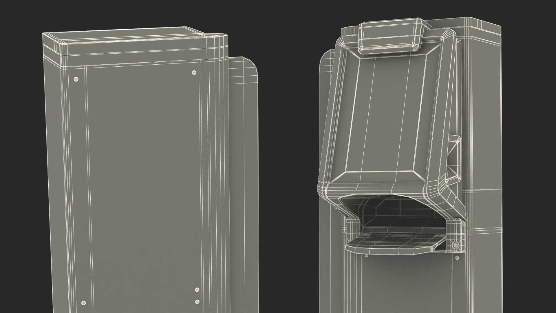 Smart Gate Flap Paddle 3D - TurboSquid 1771477
