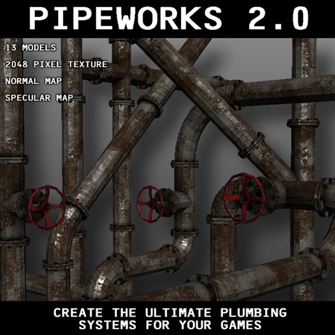 3d Pipeworks 2 0 Model
