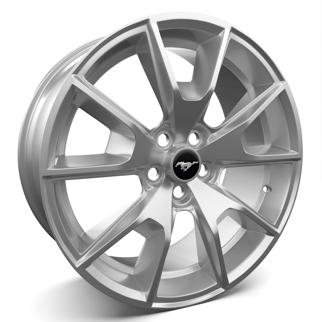 3D Ford Mustang Wheel Rim Model - TurboSquid 2157850