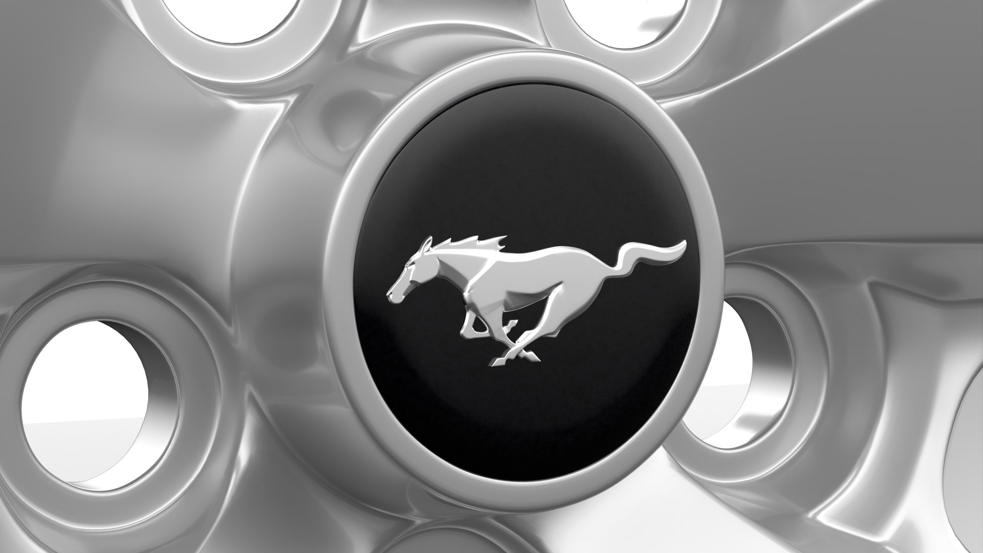 3D Ford Mustang Wheel Rim Model - TurboSquid 2157850