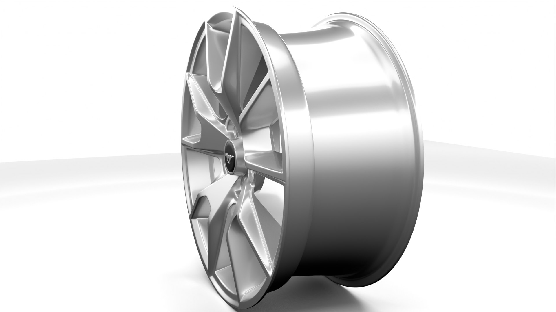 3D Ford Mustang Wheel Rim Model - TurboSquid 2157850