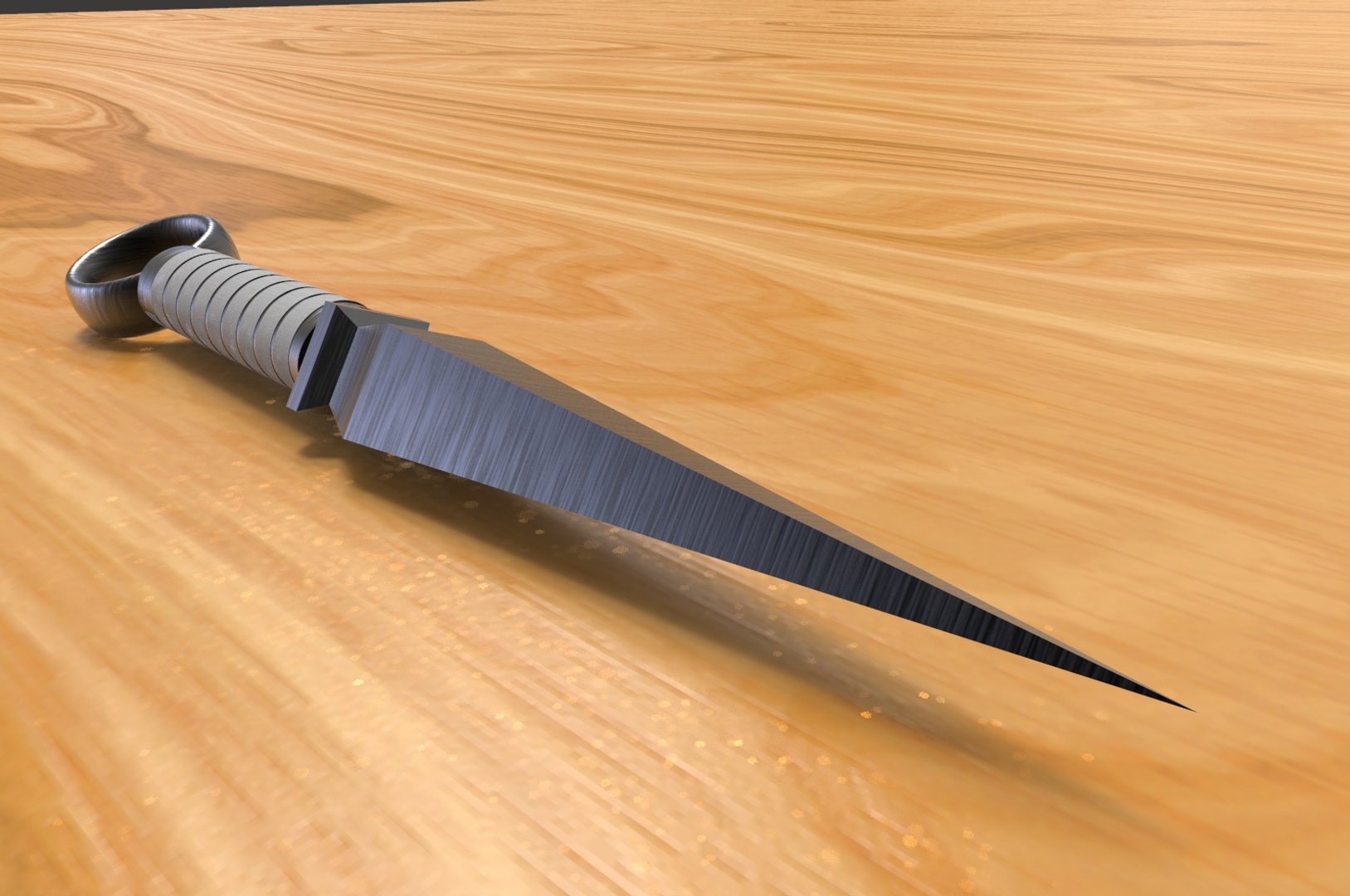 3D Model Kunai Realistic - TurboSquid 1362885