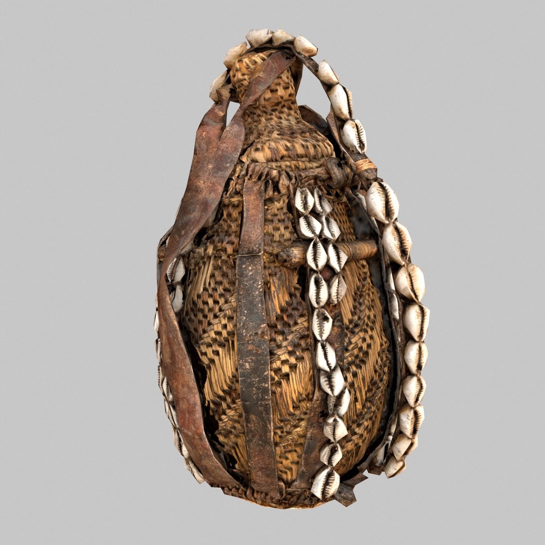 3d model 6 kalebas drinking tanks