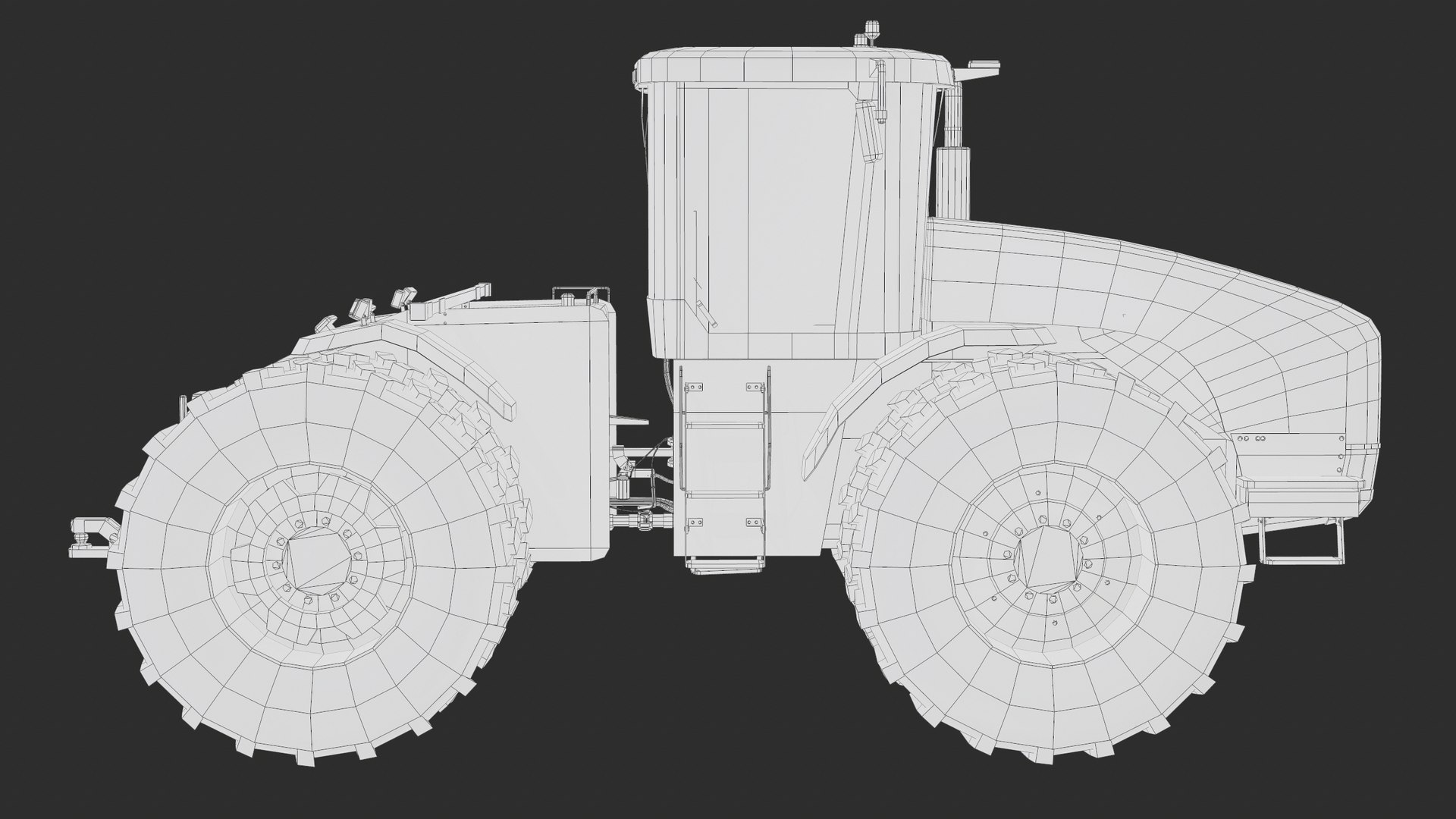 Tractor New Holland T9050 PBR model - TurboSquid 2062280