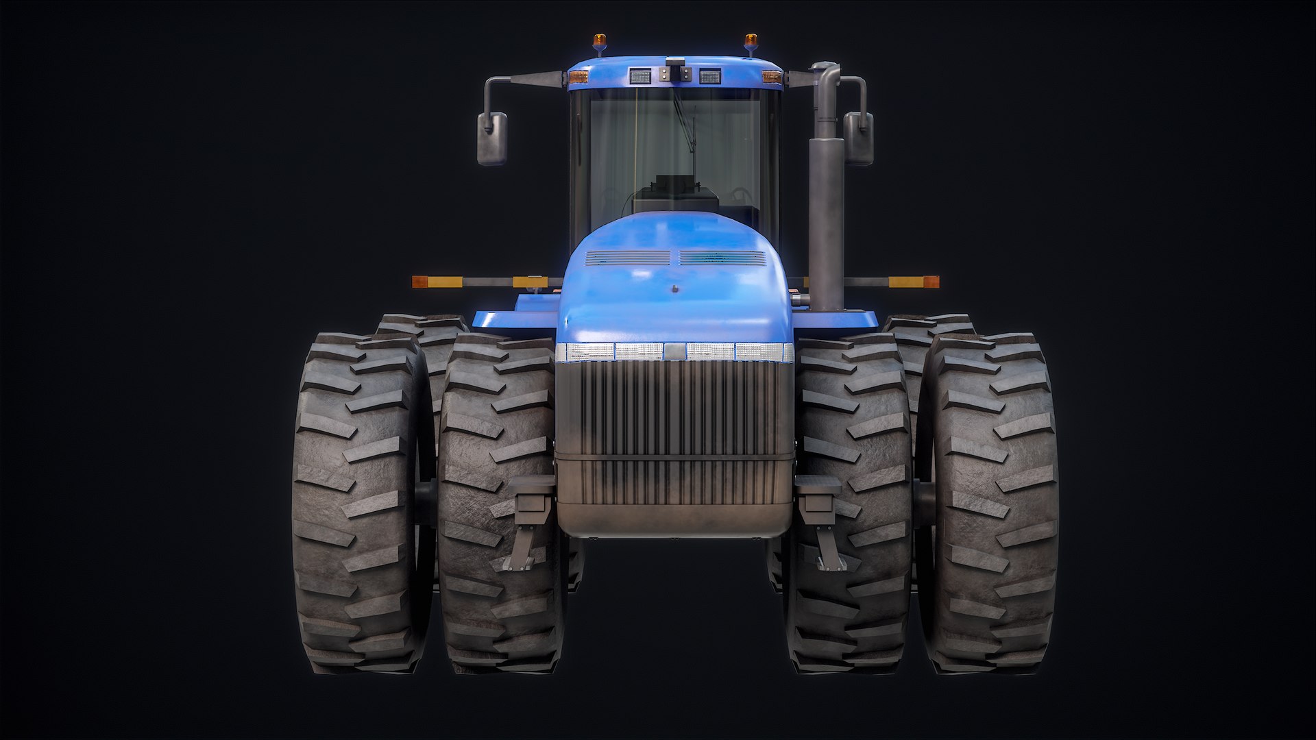 Tractor New Holland T9050 PBR Model - TurboSquid 2062280
