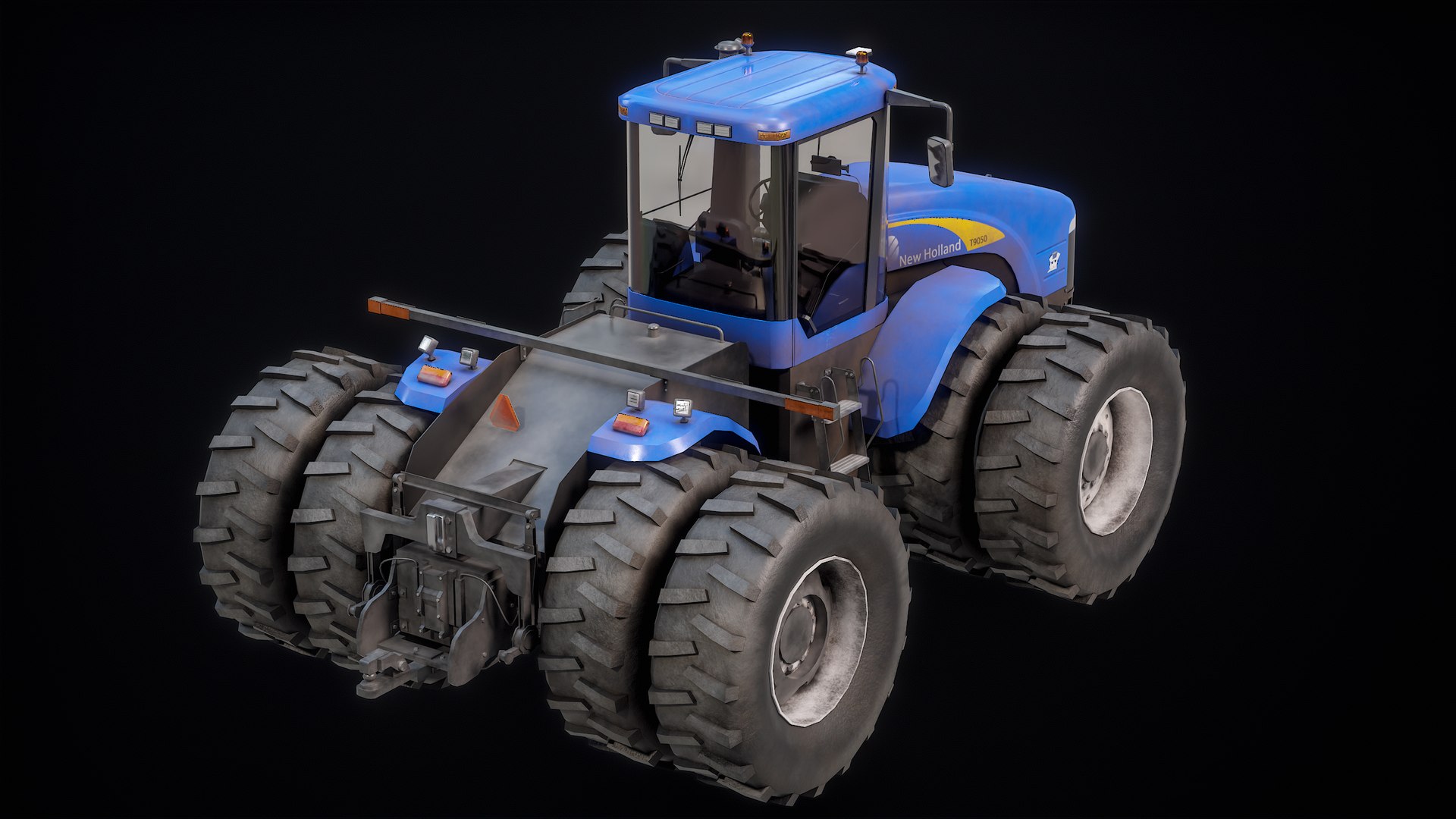 Tractor New Holland T9050 PBR model - TurboSquid 2062280