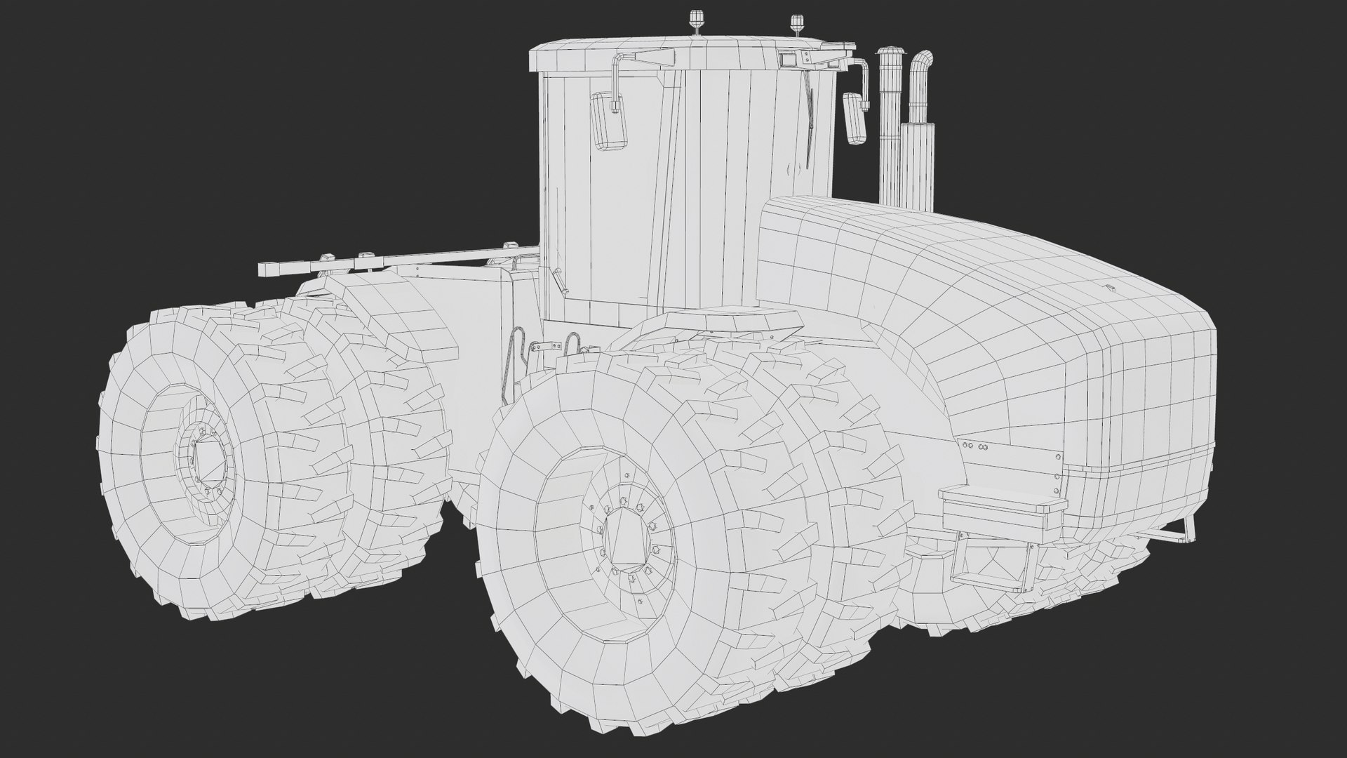 Tractor New Holland T9050 PBR model - TurboSquid 2062280