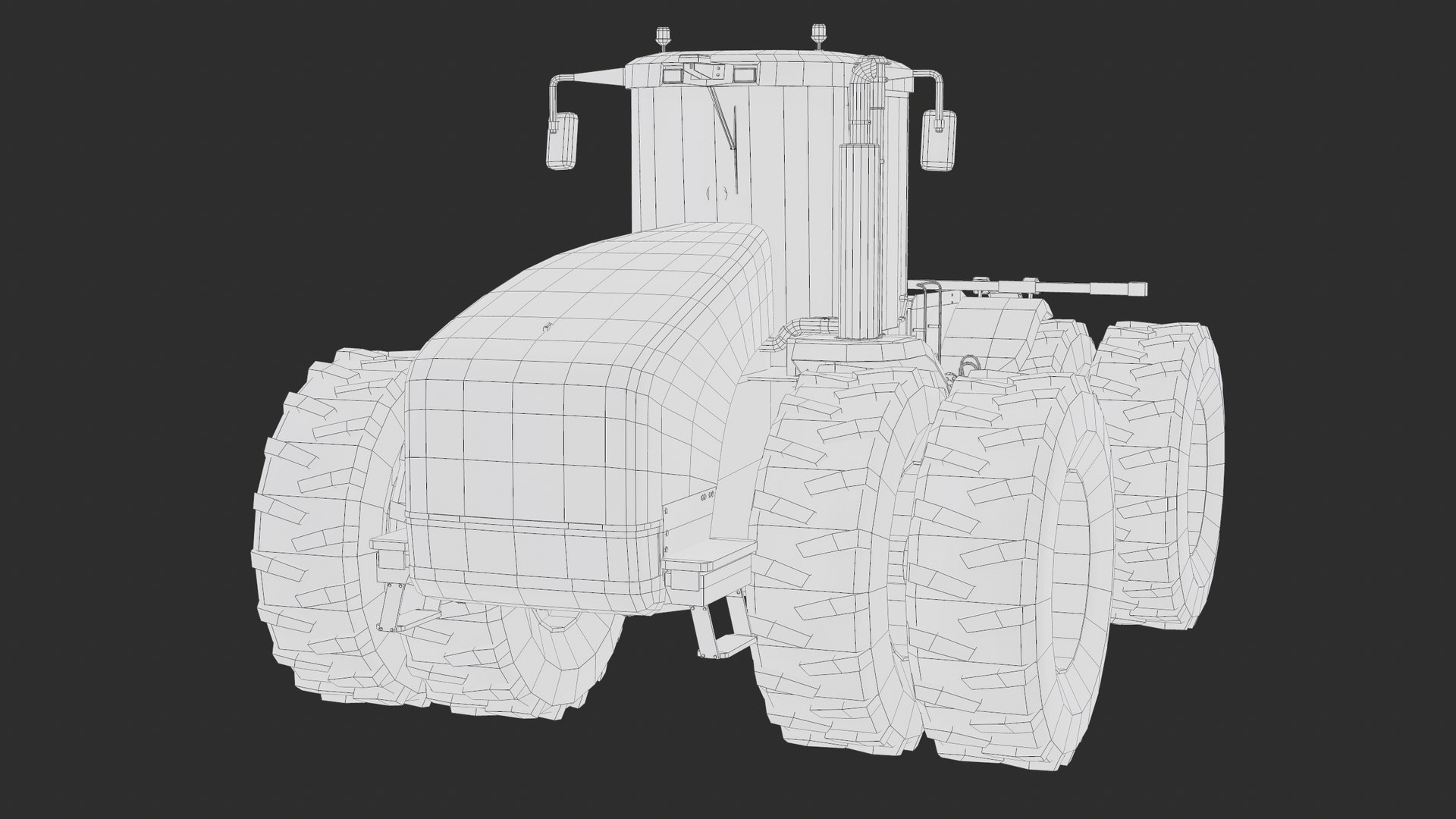Tractor New Holland T9050 PBR model - TurboSquid 2062280