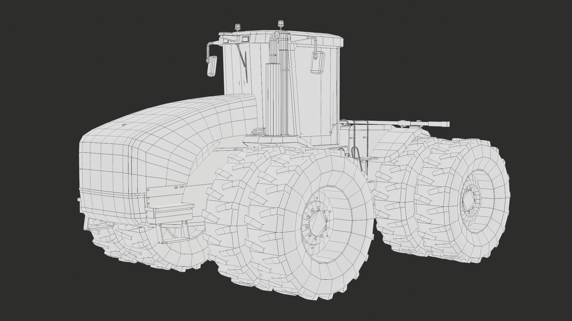 Tractor New Holland T9050 PBR model - TurboSquid 2062280